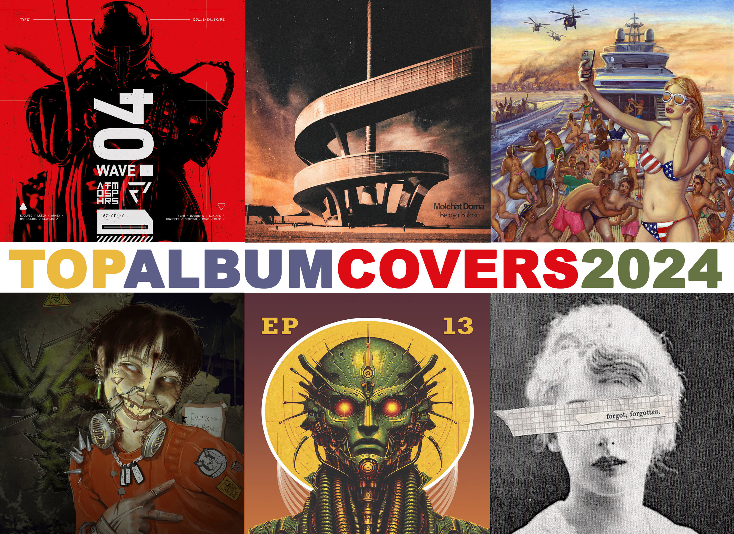 Las 50 portadas discográficas más creativas de 2024 - CrazyMinds